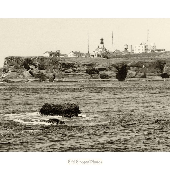 Tatoosh Island Lighthouse Log Book Pan Right Tatoosh Island Cape