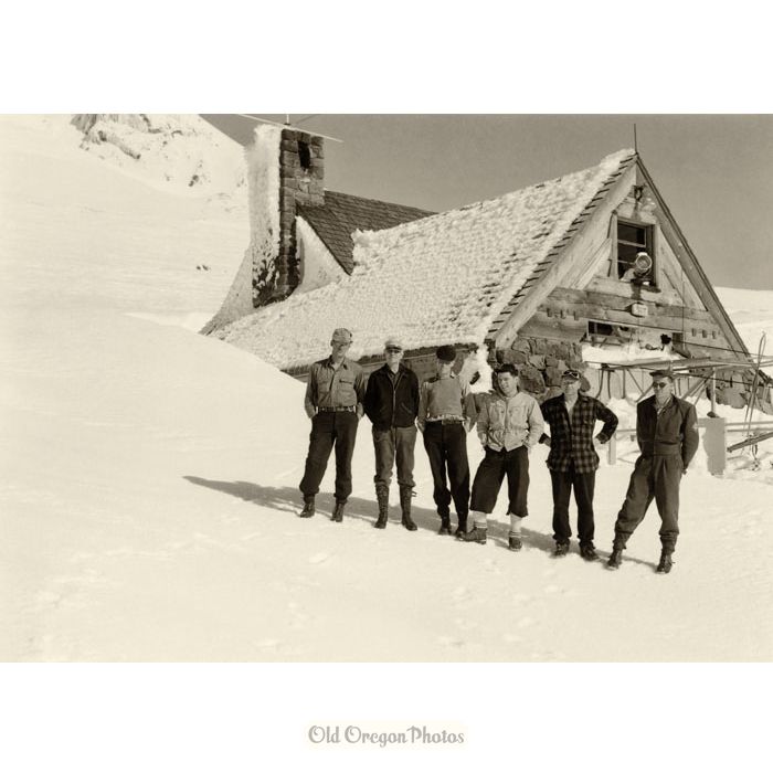 Silcox Hut, Mt. Hood, Shortly After Opening - c. 1939