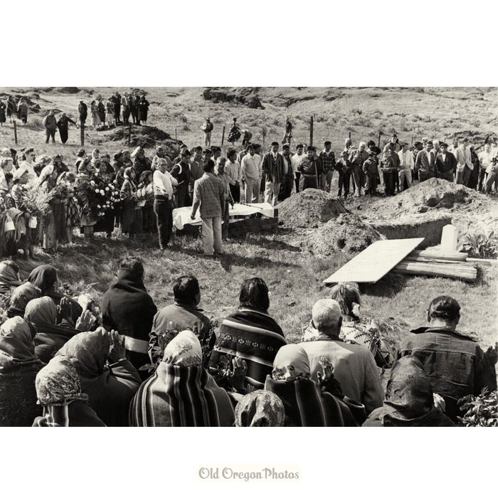 Saying Goodbye - The Funeral of Chief Tommy Thompson - 1959